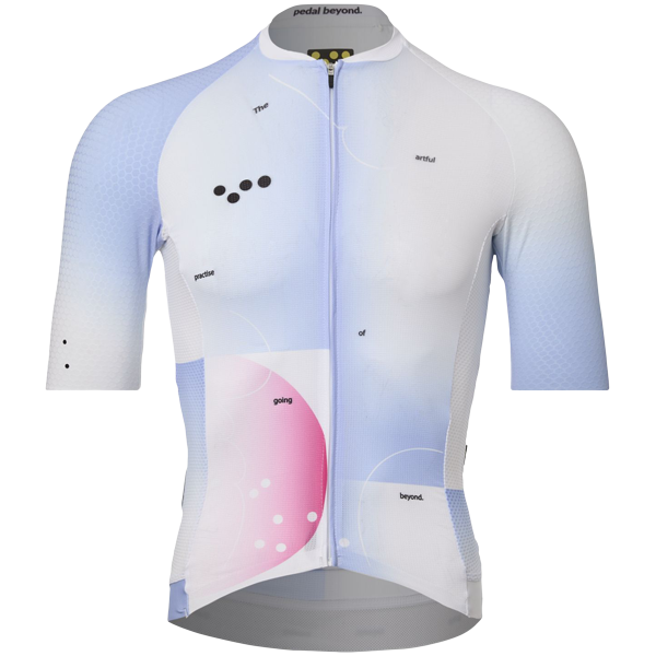 Pedla Pro Pursuit Jersey in Flow State White for Men – DSTNC