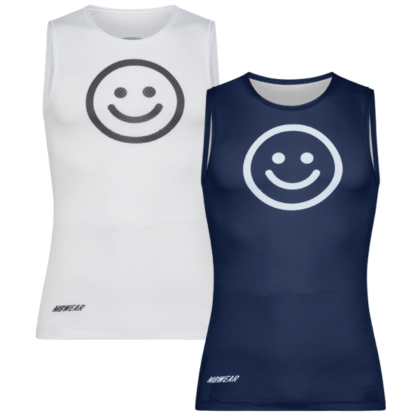 MBwear Superlight Base Layer (2 Pack) in White Navy for Men – DSTNC
