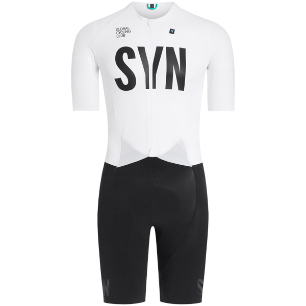 Biehler SYN Pro Tech Skinsuit in White and Black for Men – DSTNC