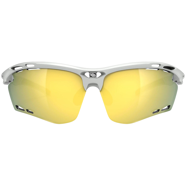 Rudy Project Propulse in Light Grey Matte Frame Multilaser Yellow – DSTNC