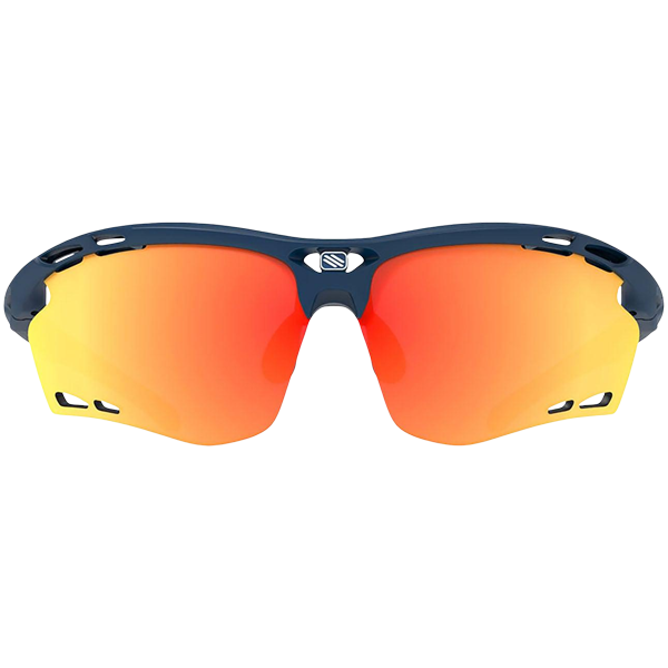 Rudy Project Propulse in Navy Blue Matte Frame Multilaser Orange – DSTNC