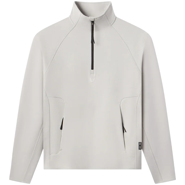 ASRV Dri-Core™ Quarter Zipi in Light Grey – DSTNC