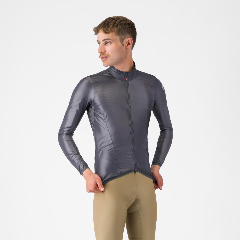Castelli Aria Shell 2 Jacket in Dark Grey for Men – DSTNC
