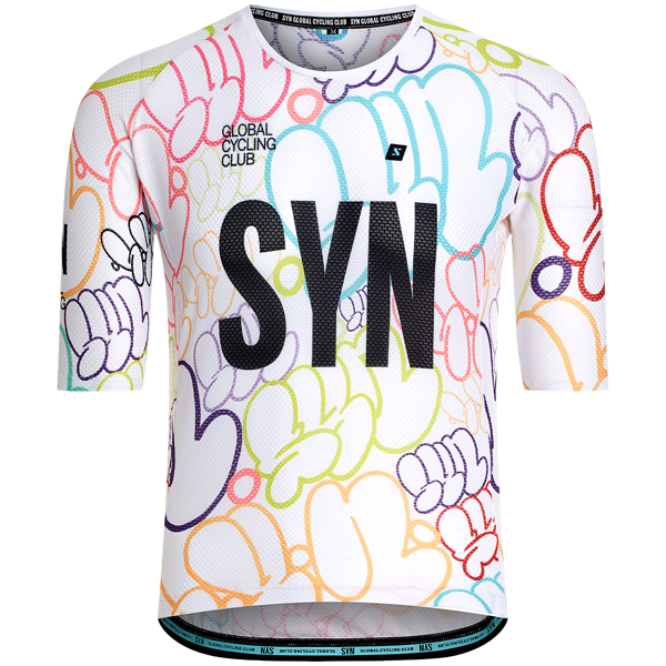 SYN Training Design Lab Zipless Jersey in Bubble White for Men – DSTNC