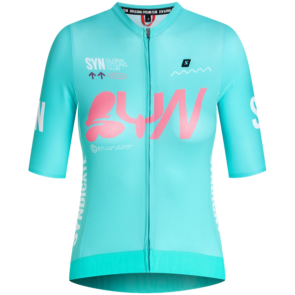 Biehler SYN Pro Team Jersey in Slushi for Women – DSTNC