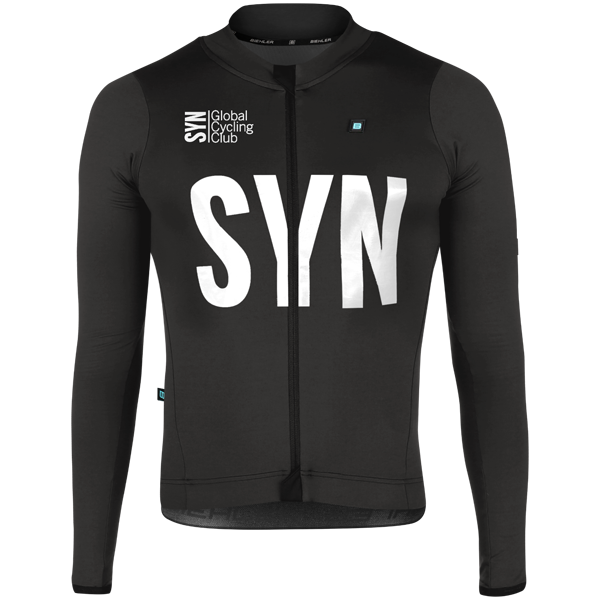 Biehler Syndicate Training Long Sleeve Jersey in Black for Men – DSTNC