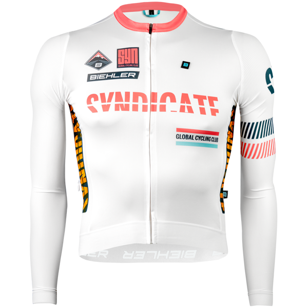 Biehler Syndicate Pro Race Team Long Sleeve Jersey in Sunday for Men ...