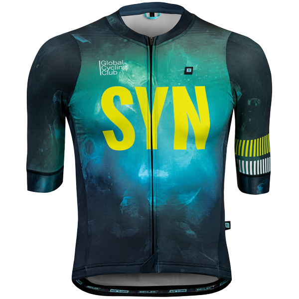 Biehler Syndicate Climber Jersey in Neon Space for Men – DSTNC
