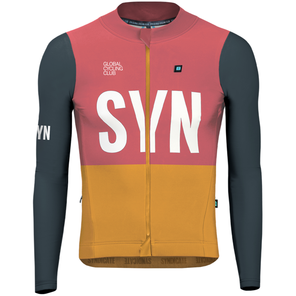 Syndicate Thermal Rain Long Sleeve Jersey in Vivid for Men – DSTNC