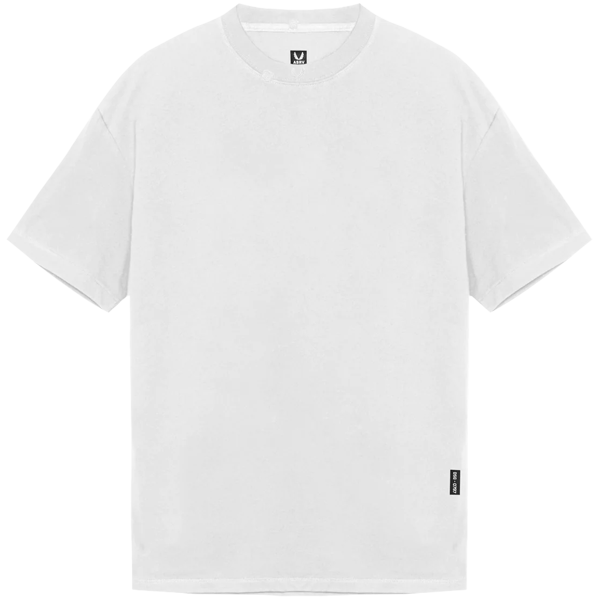 ASRV Tech Essential™ Relaxed Tee in White for Men – DSTNC