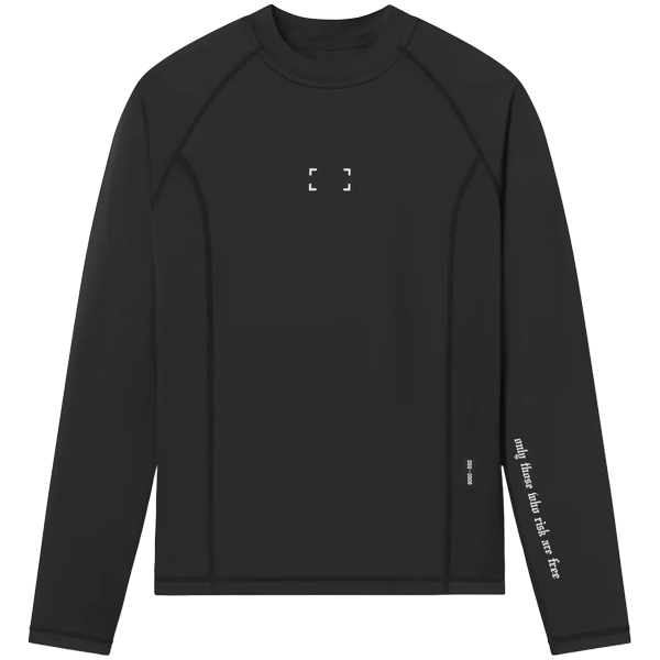 ASRV WarpFlexx® Compression Mock Neck Long Sleeve in Black for Men – DSTNC