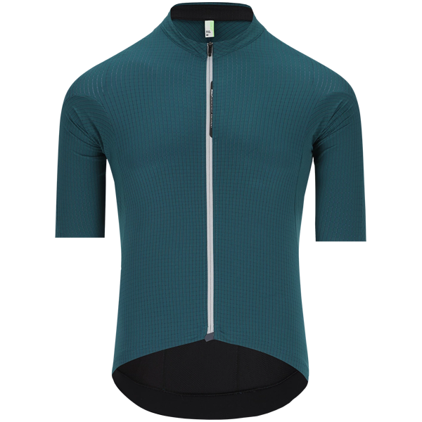 Q36.5 Grid Skin Short Sleeve Jersey in Australian Green for Men – DSTNC