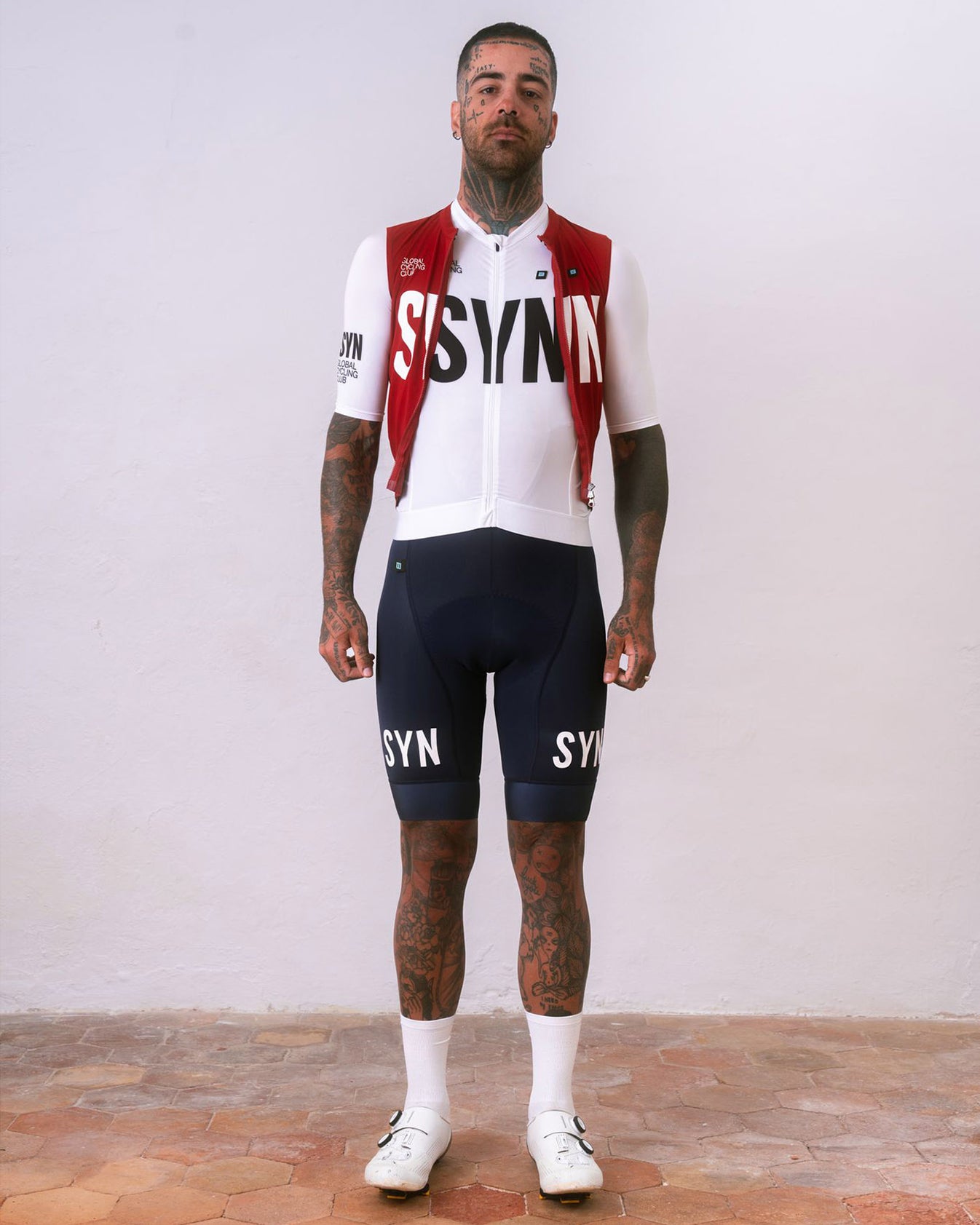 Biehler Syndicate Training Jersey 2.0 in White for Men – DSTNC