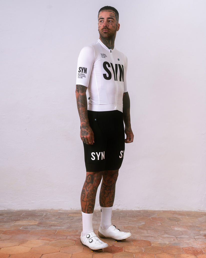 Biehler Syndicate Training Jersey 2.0 in White for Men – DSTNC