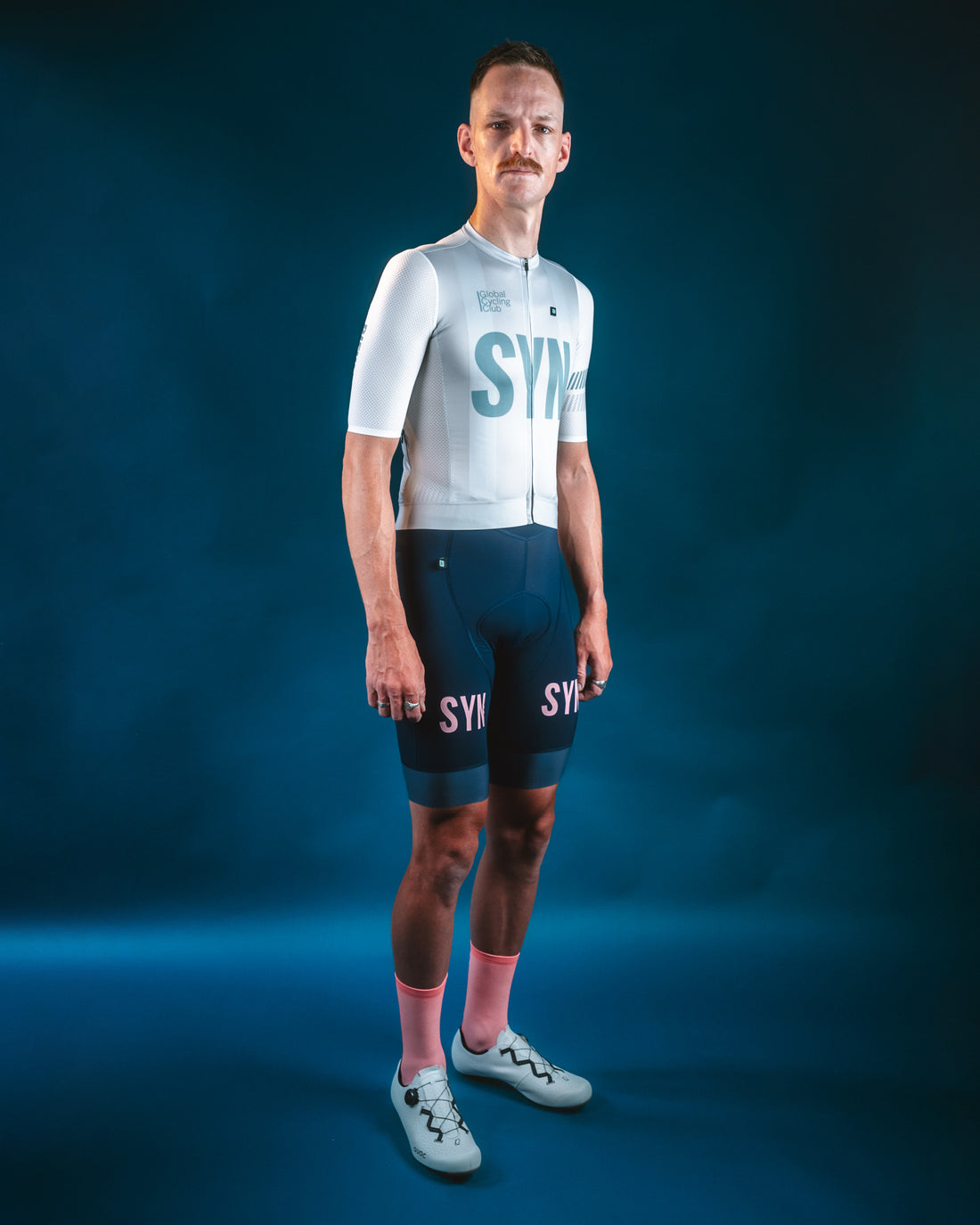 Biehler Syndicate Pro Jersey in Smoky White for Men – DSTNC