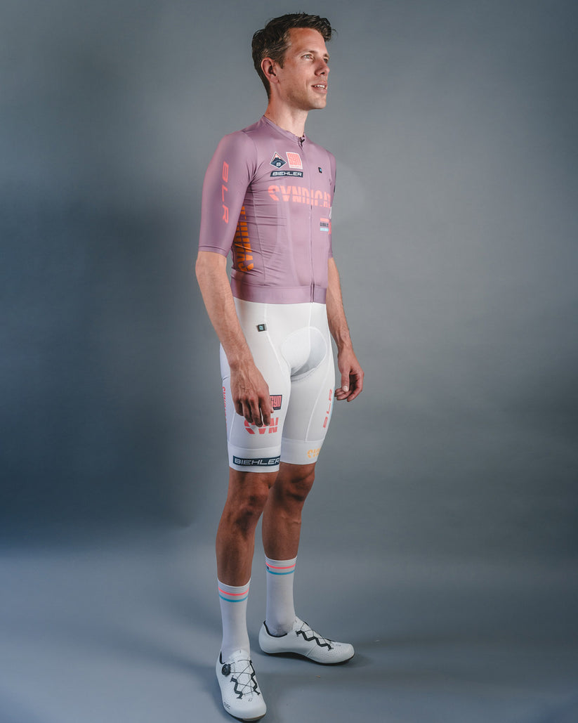 Biehler Syndicate Pro Race Team Jersey in Granny for Men – DSTNC