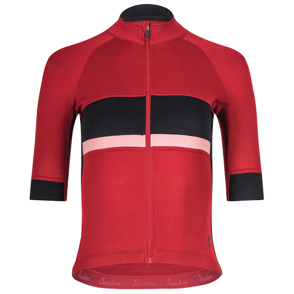 Isadore Gravel Jersey in Rio Red for Women – DSTNC