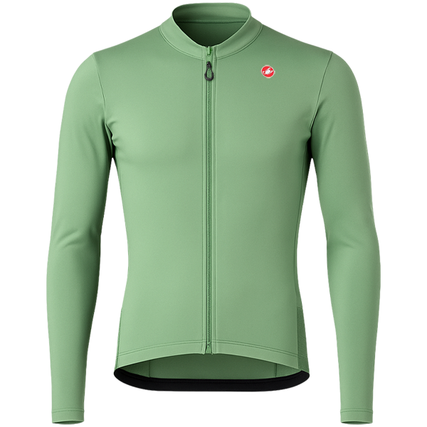 Castelli Espresso Thermal Jersey in Green Pepper for Men – DSTNC