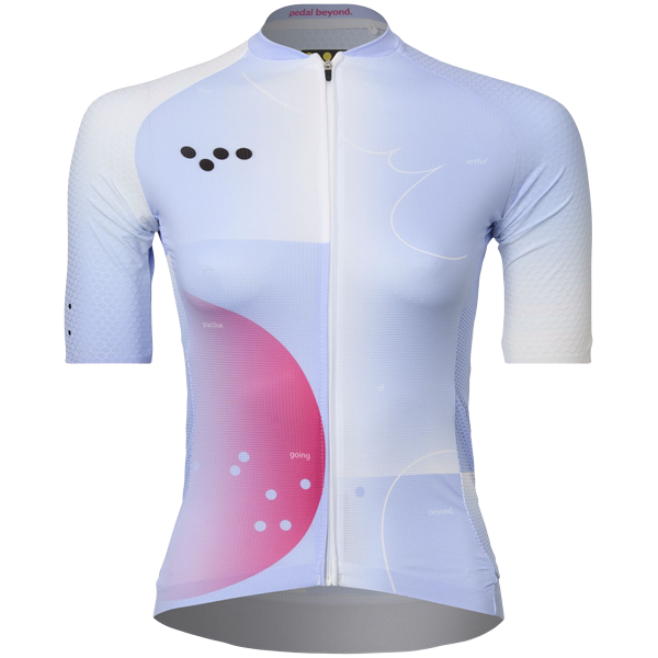 Pedla Pro Pursuit Jersey in Flow State Sky for Women – DSTNC