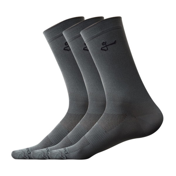 Givelo G-Socks (3 Pairs) in Dark Grey – DSTNC