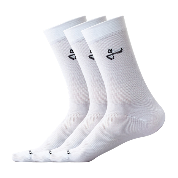 Givelo G-Socks (3 Pairs) in White – DSTNC