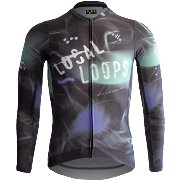 Pedla LOCAL LOOPS Classic Long Sleeve Jersey in Club Grey for Women – DSTNC