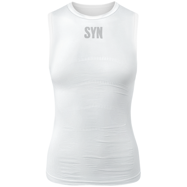 Biehler Syndicate Pro Sleeveless Base Layer in White for Women – DSTNC