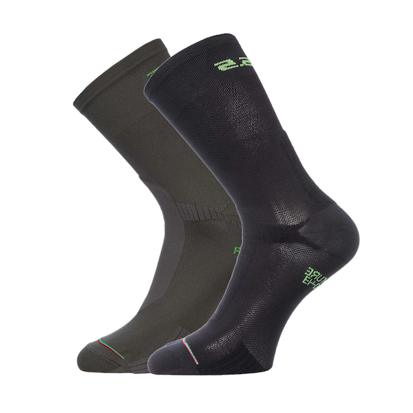 Q36.5 Adventure Insulation Socks (2 Pairs) in Olive Black – DSTNC