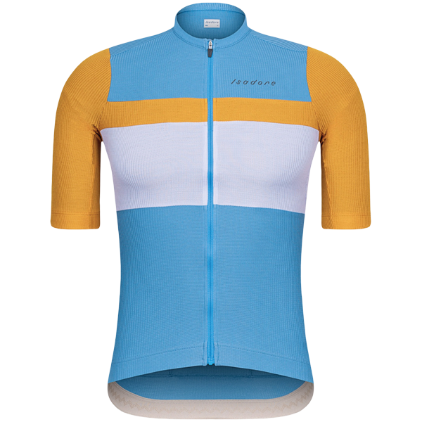 Isadore Patchwork Air Jersey in Coronet Blue for Men – DSTNC