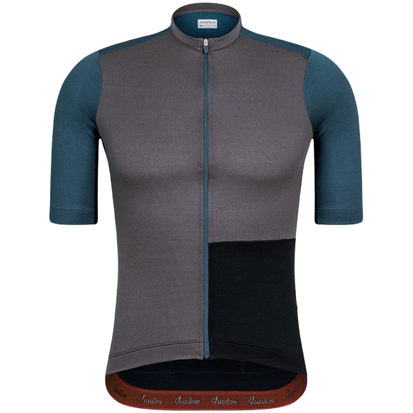 Isadore Patchwork Jersey in Steel Grey for Men – DSTNC