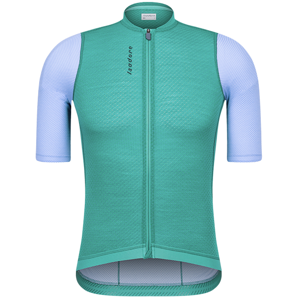 Isadore Signature Merino Air Jersey in Bottle Green for Men – DSTNC