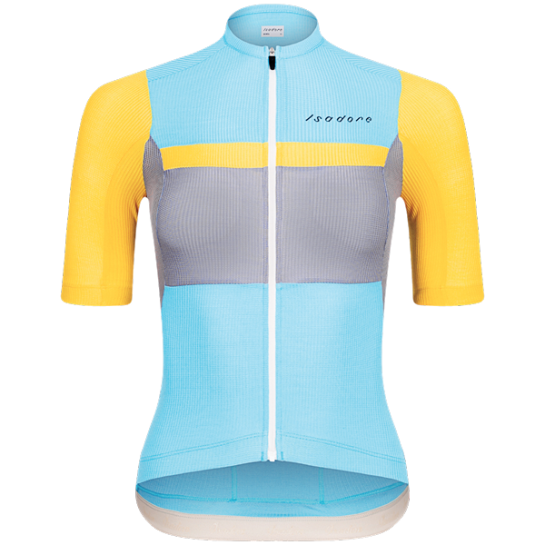 Isadore Patchwork Air Jersey in Aquarelle for Women – DSTNC