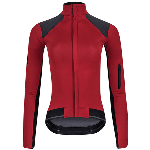 Isadore Signature Deep Winter Softshell Jacket in Red Dahlia for Women ...