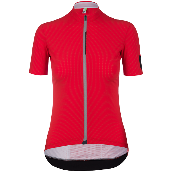 Q36.5 Pinstripe X Short Sleeve Jersey in Red for Women – DSTNC