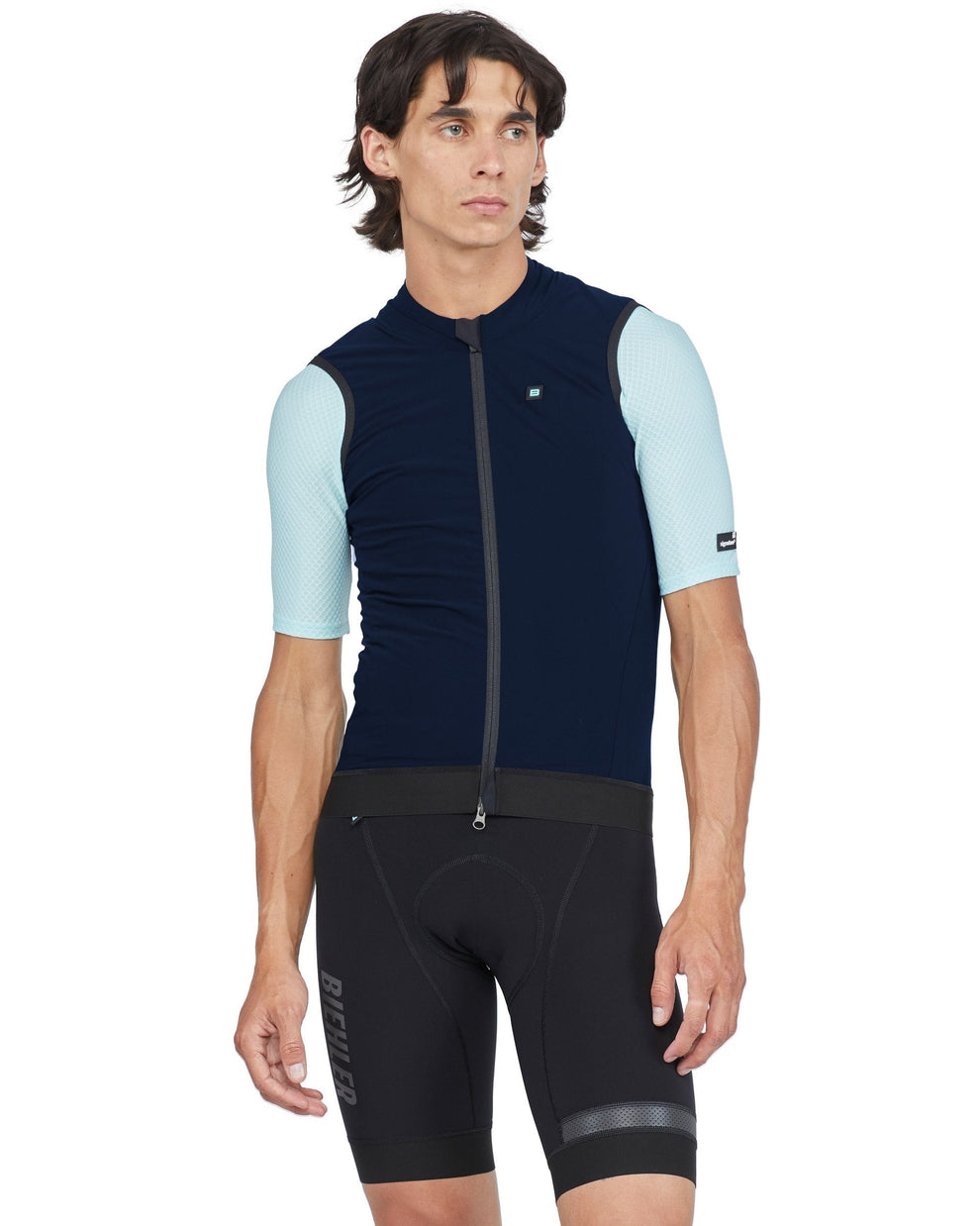 Biehler Signature Vest in Dark Blue for Men – DSTNC