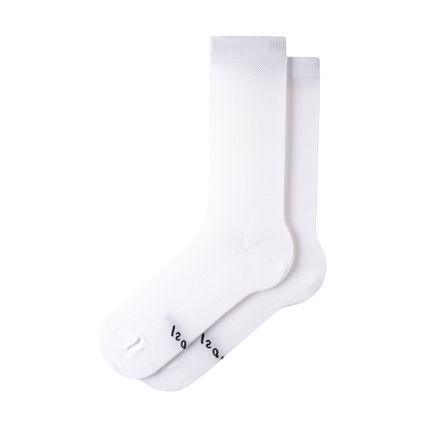 Isadore Signature Light Socks in White – DSTNC